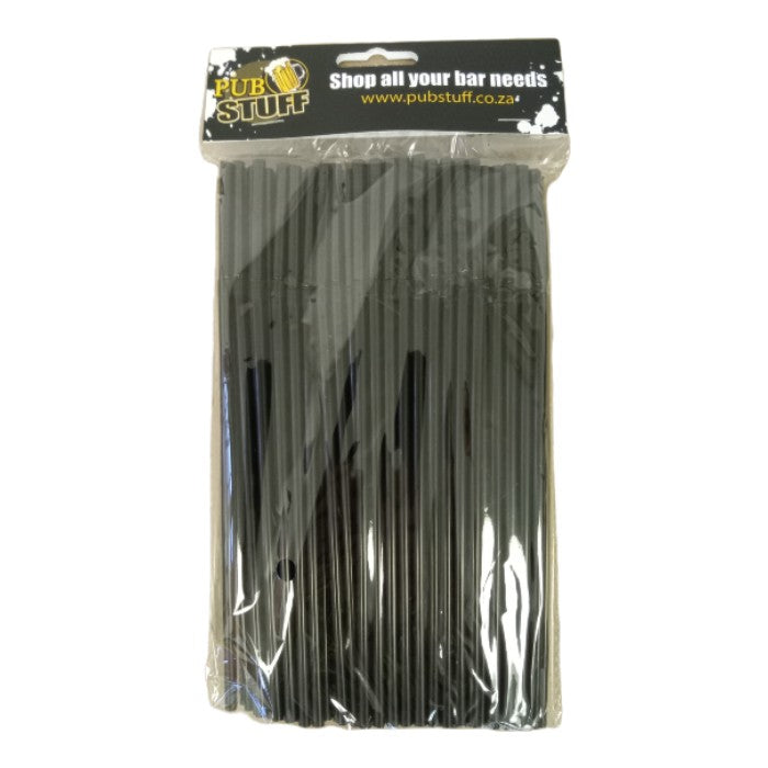 Black Bendy Drinking Straws (100pc) – Pubstuff